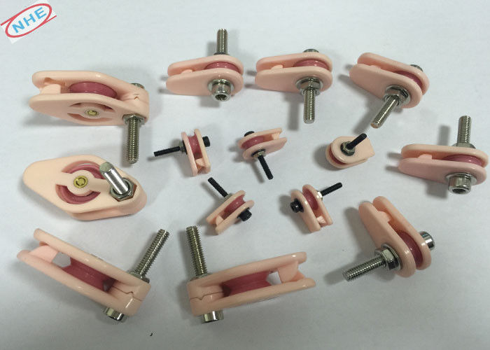 Ceramic Guide Roller prevents wire jumping aluminum ceramic caged pulley