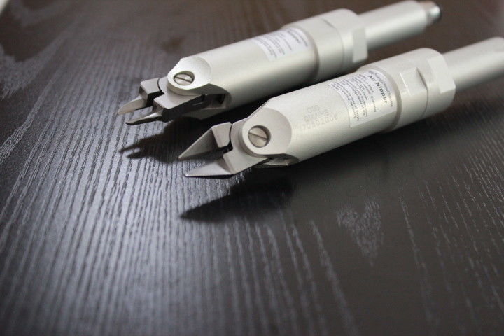 Automatic Coil Winding Machine Pneumatic Wire Cutter For Cutting Copper ...