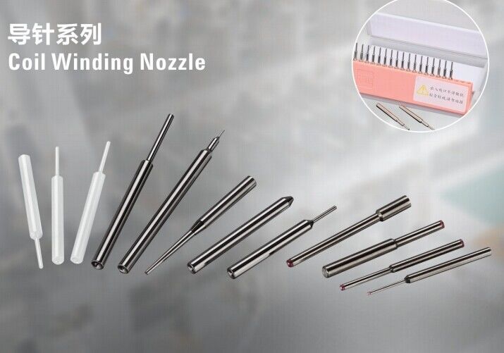 High Hardness 1500HV Ruby Tipped Coil Winding Nozzle TC1003-3010-3510