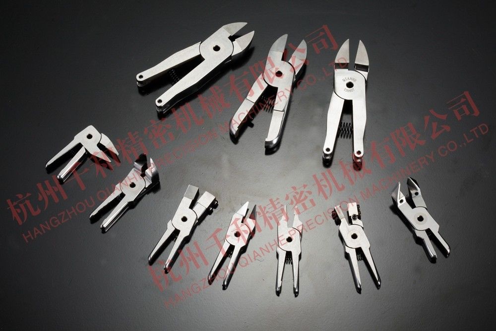 Tungsten Steel Cutting Copper Wire Nipper , Silver Pneumatic Wire Cutter