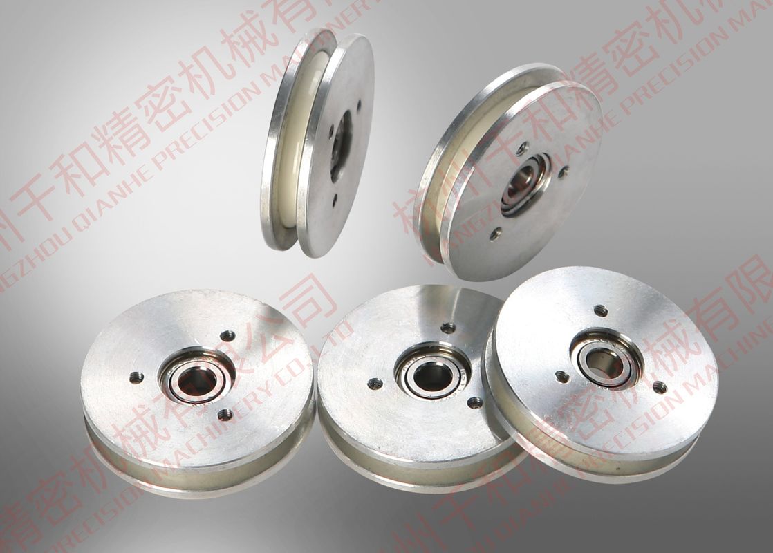 High Precision Stainless Steel Ф10mm Ceramic Wire Guide Pulley With ...