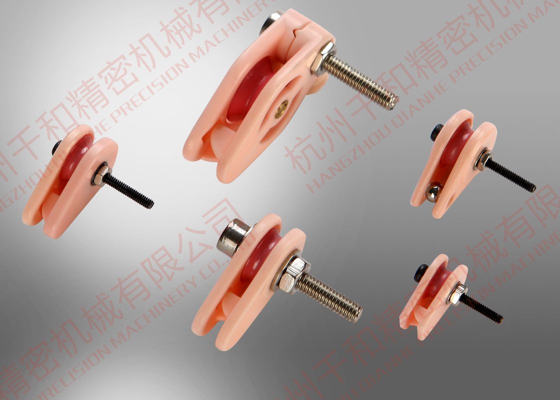 High Precision Stainless Steel Ф10mm Ceramic Wire Guide Pulley With ...