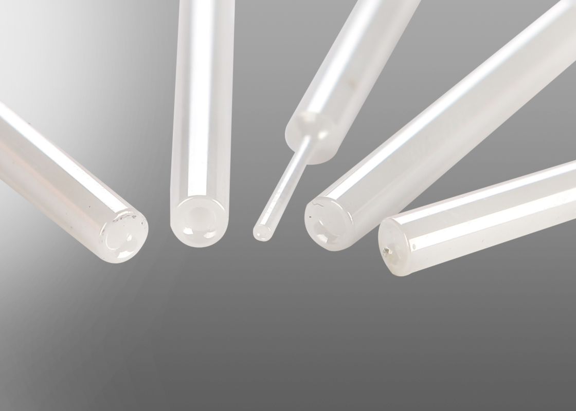 Ceramic / Tungsten Carbide Coil Winding Nozzle , White Wire Guide Tube
