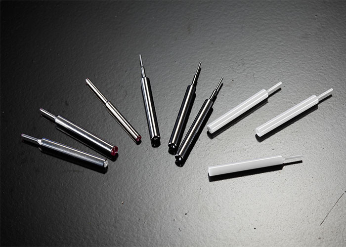 High Toughness Coil Winding Machine Ruby Nozzle For Transformer / Coil